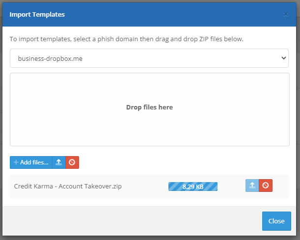 Exporting and Importing Templates – Support Center