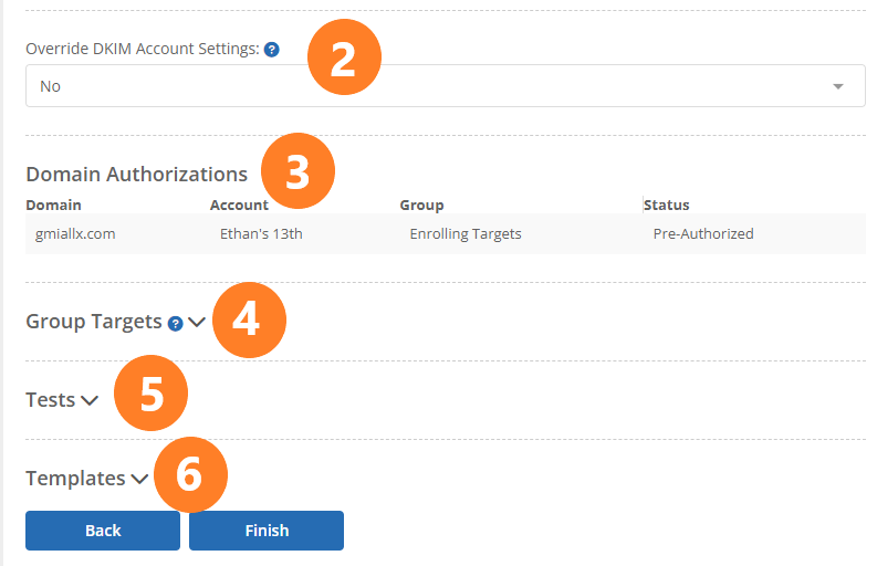 Create Campaign – Support Center