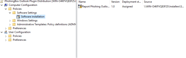 Outlook Add-in Group Policy Deployment – Support Center